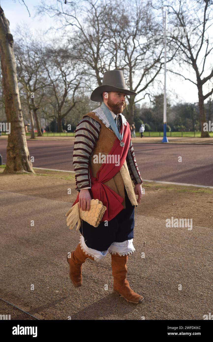 Charles i execution reenactment hi-res stock photography and images - Alamy