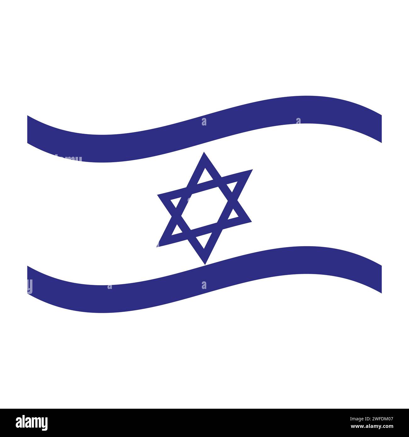 Flag of Israel. Vector illustration. EPS 10. Stock image Stock Vector ...