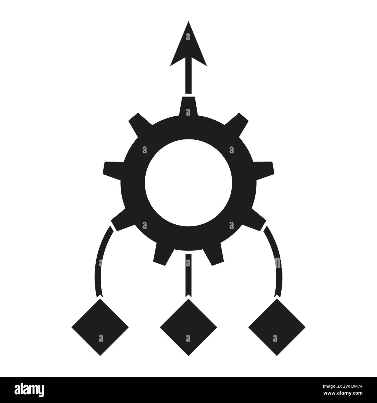 Consolidation icon. Business strategy sign. Compound symbol. Vector ...