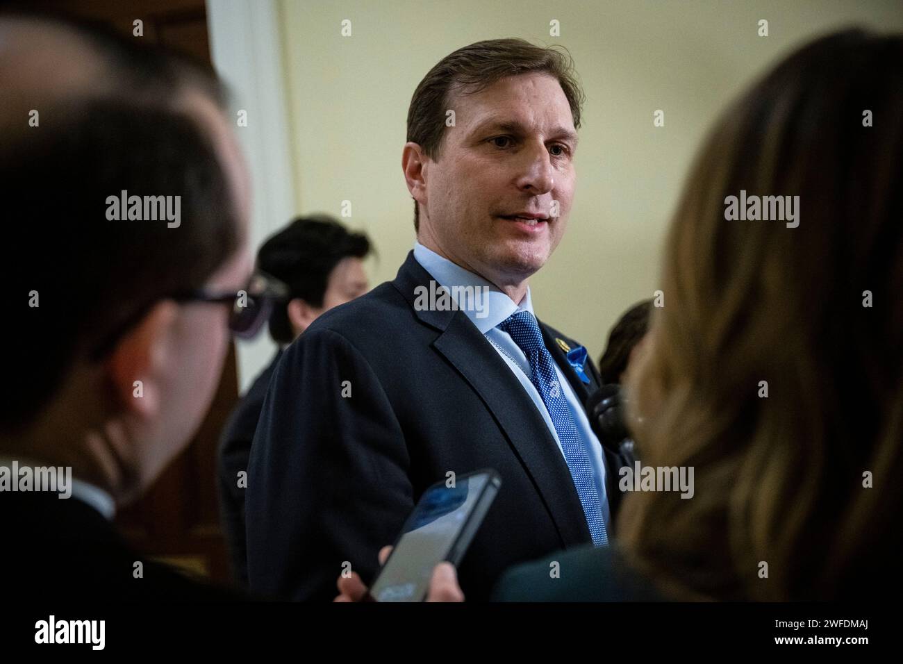 Washington, USA. 30th Jan, 2024. Representative Dan Goldman (D-N.Y ...