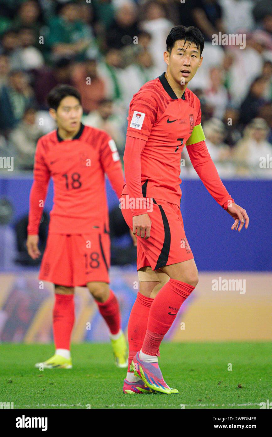 Doha, Qatar. 31 January, 2024. SAUDI ARABIA VS KOREA REPUBLIC：ROUND OF ...