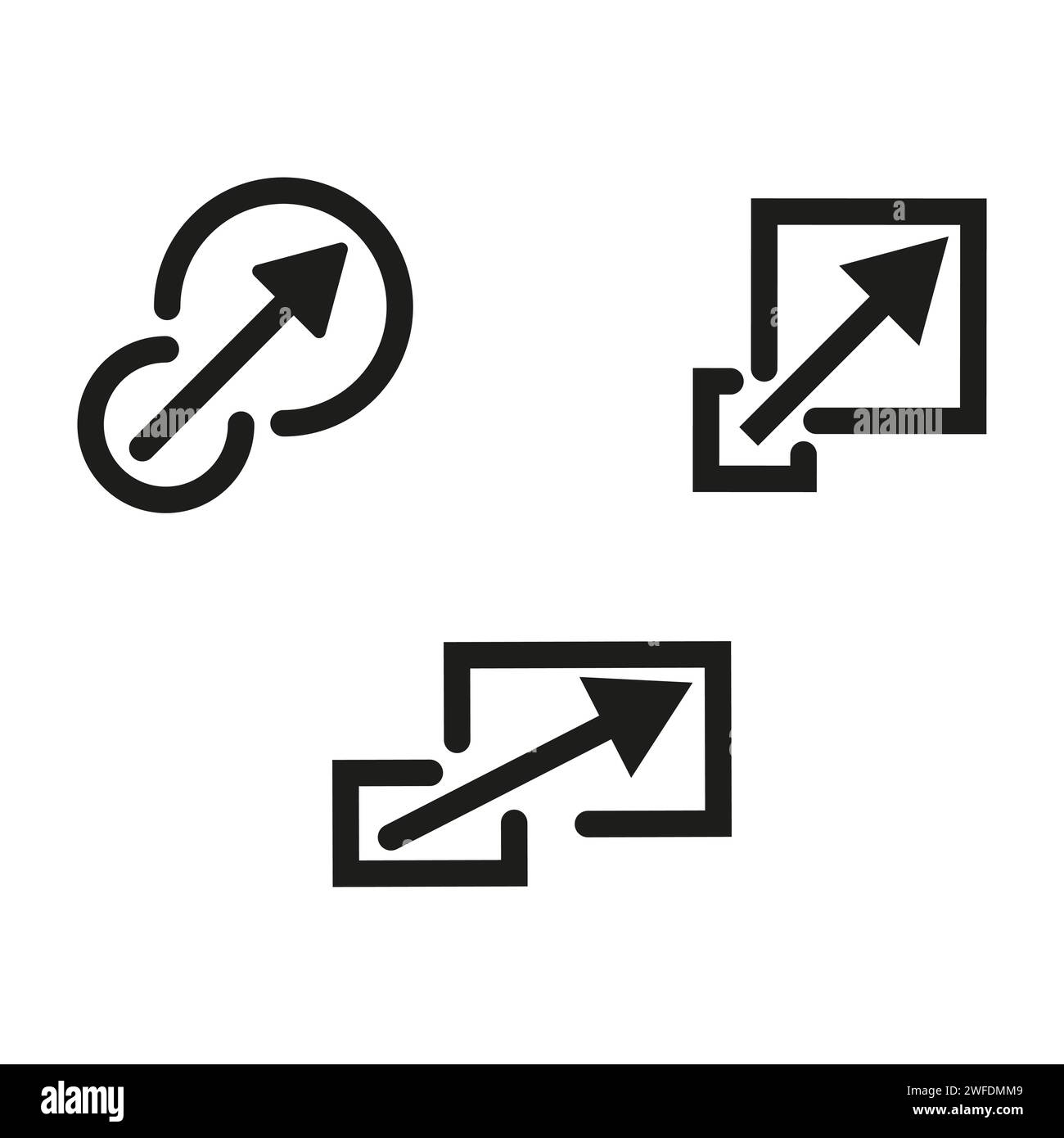 Scalability icon. Scalable symbol. Vector illustration. EPS 10. Stock image Stock Vector Image ...