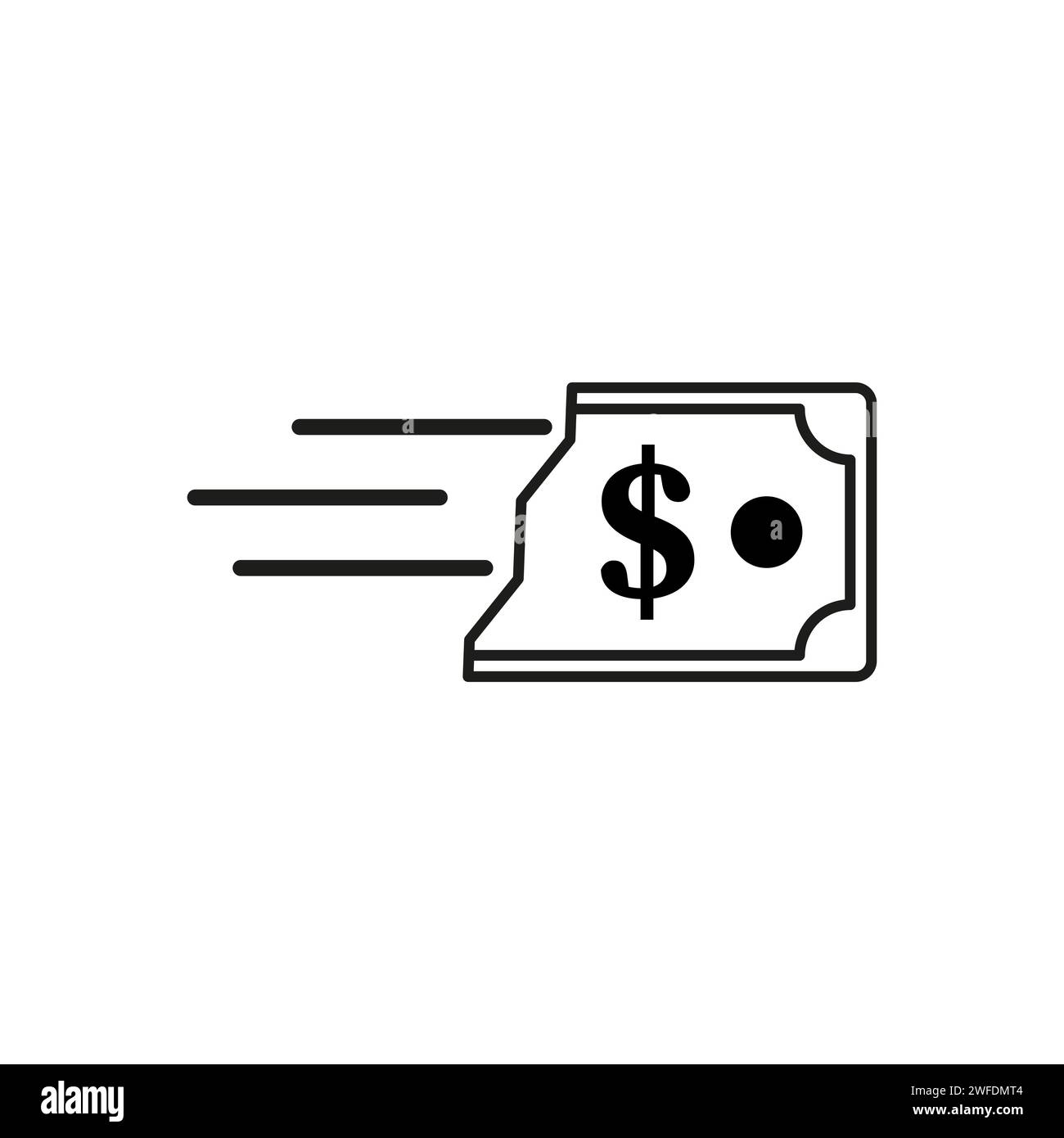 Instant bank transfer Stock Vector Images - Alamy