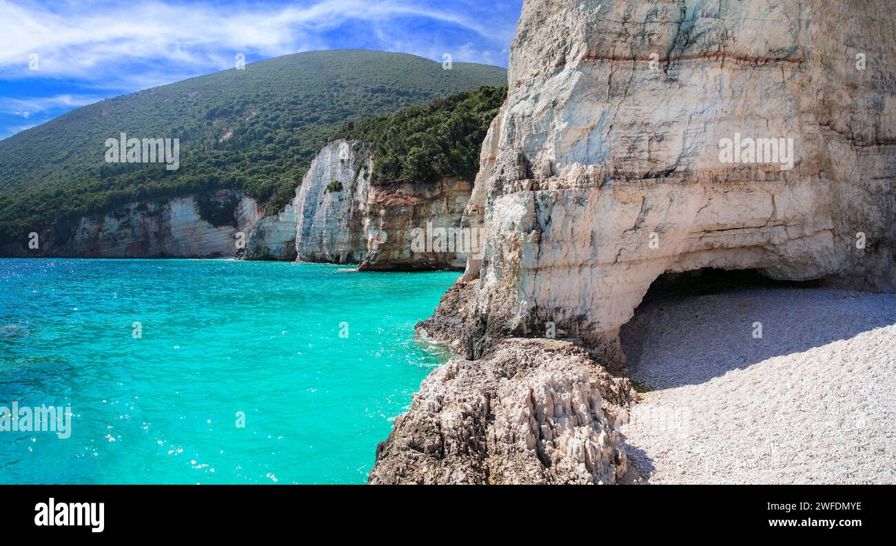 Fteri beach island cephalonia kefalonia hi-res stock photography and ...