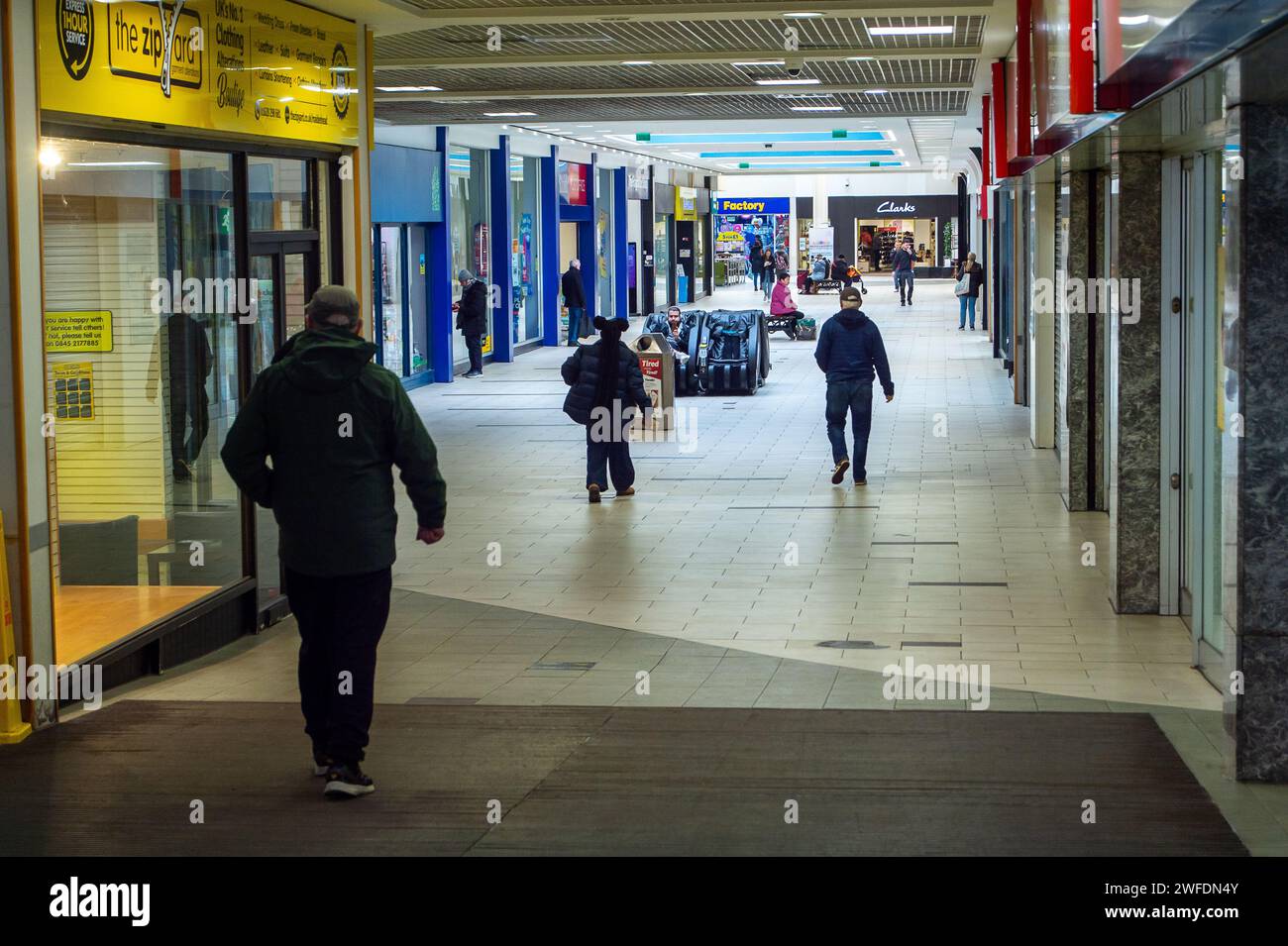 Maidenhead, Berkshire, UK. 29th January, 2024. Nicolsons Shopping ...