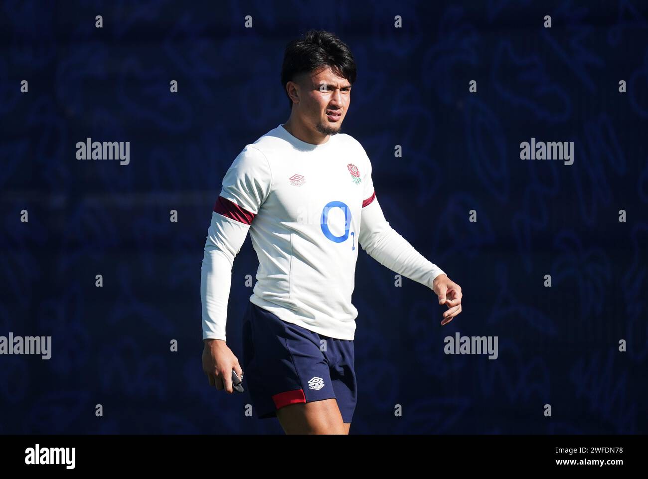 File photo dated 19-10-2023 of Marcus Smith. England are reeling from ...