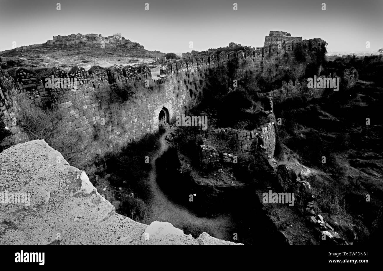 The Golconda fort is a fortified citadel and ruined city located in the ...
