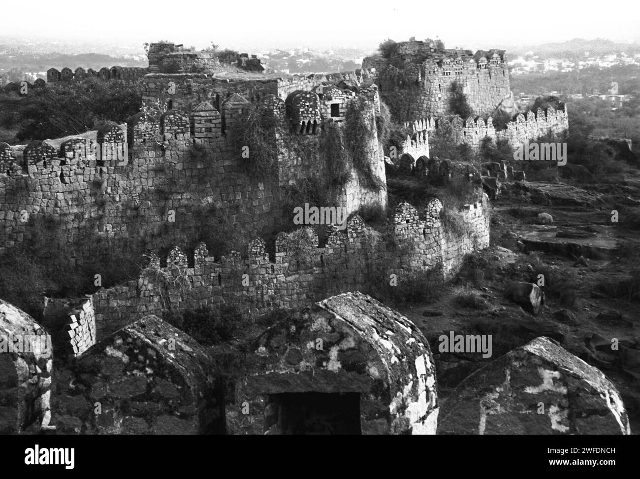 The Golconda fort is a fortified citadel and ruined city located in the ...