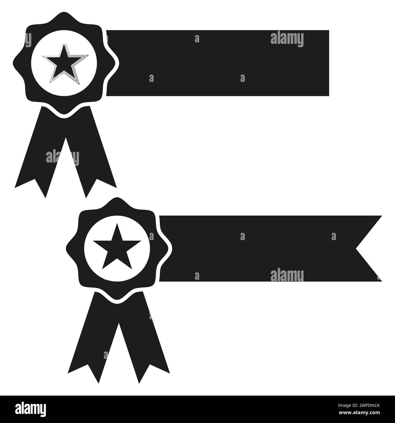 Certificate emblem recommend icon. Vector illustration. EPS 10. Stock ...
