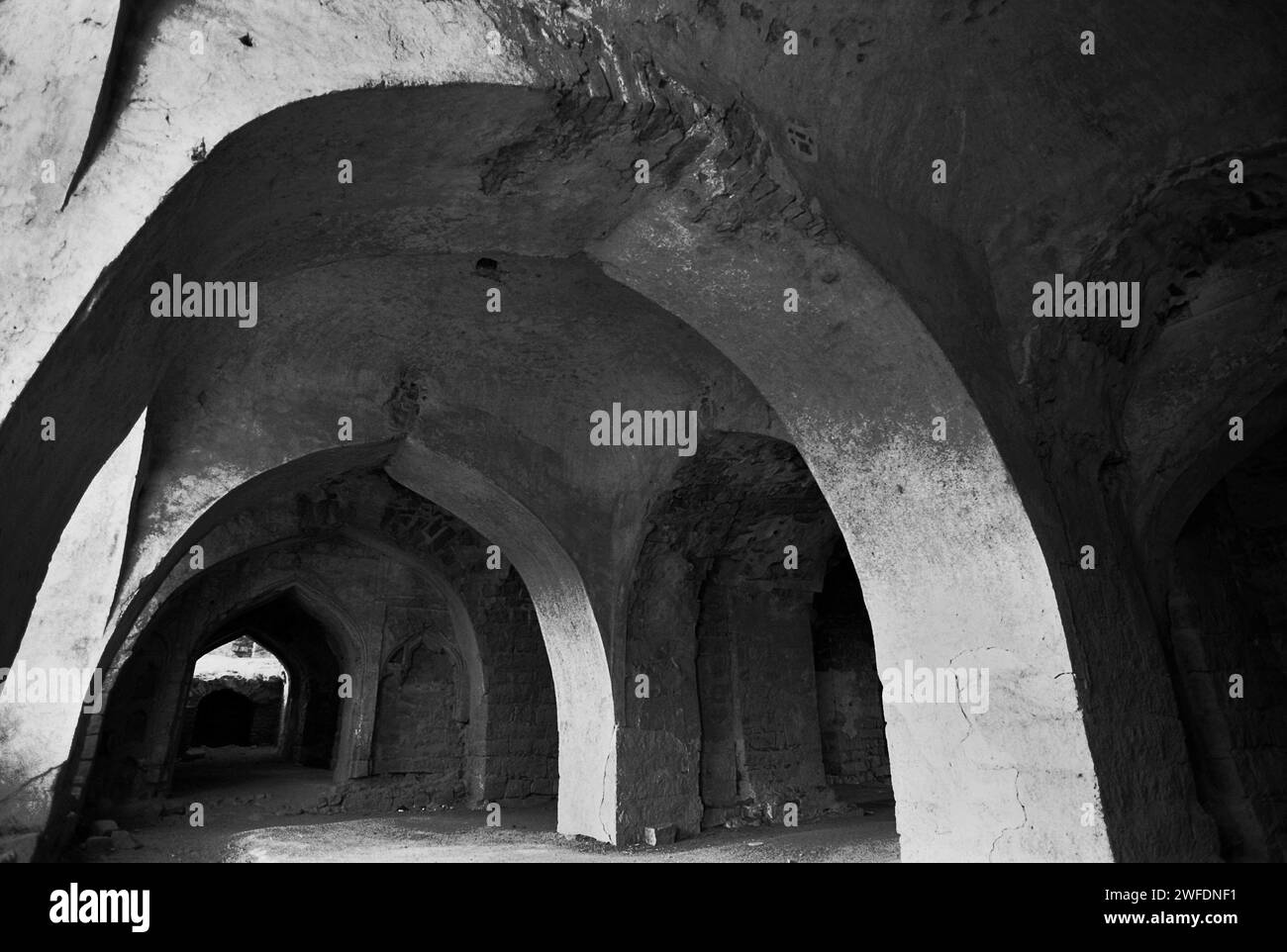 The Golconda fort is a fortified citadel and ruined city located in the ...