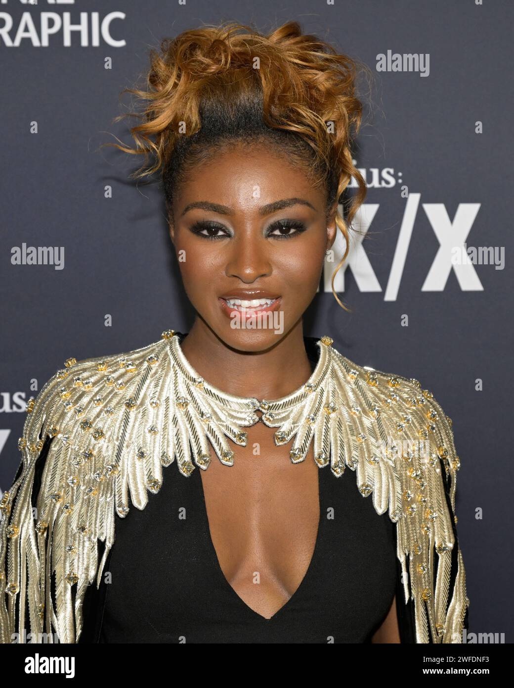 January 29, 2024, Los Angeles, California, USA: Jayme Lawson attends ...