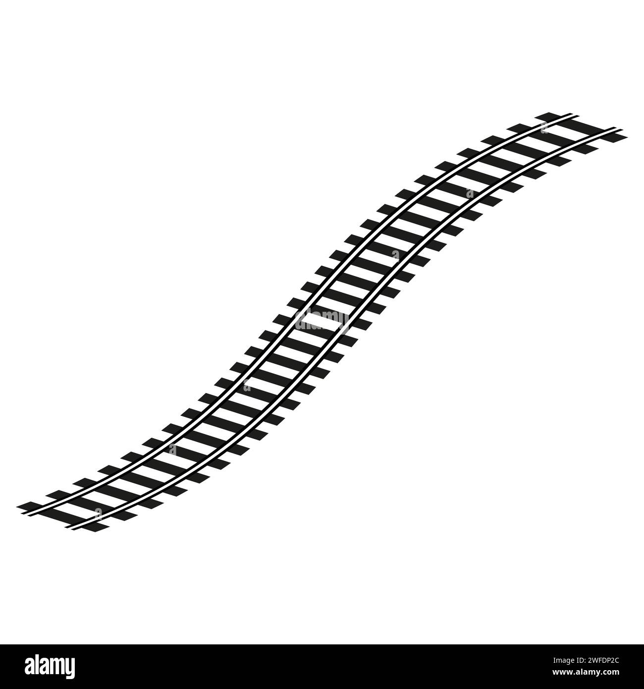 Railway, railroad icon. Train, subway, metro, tram, transportation ...