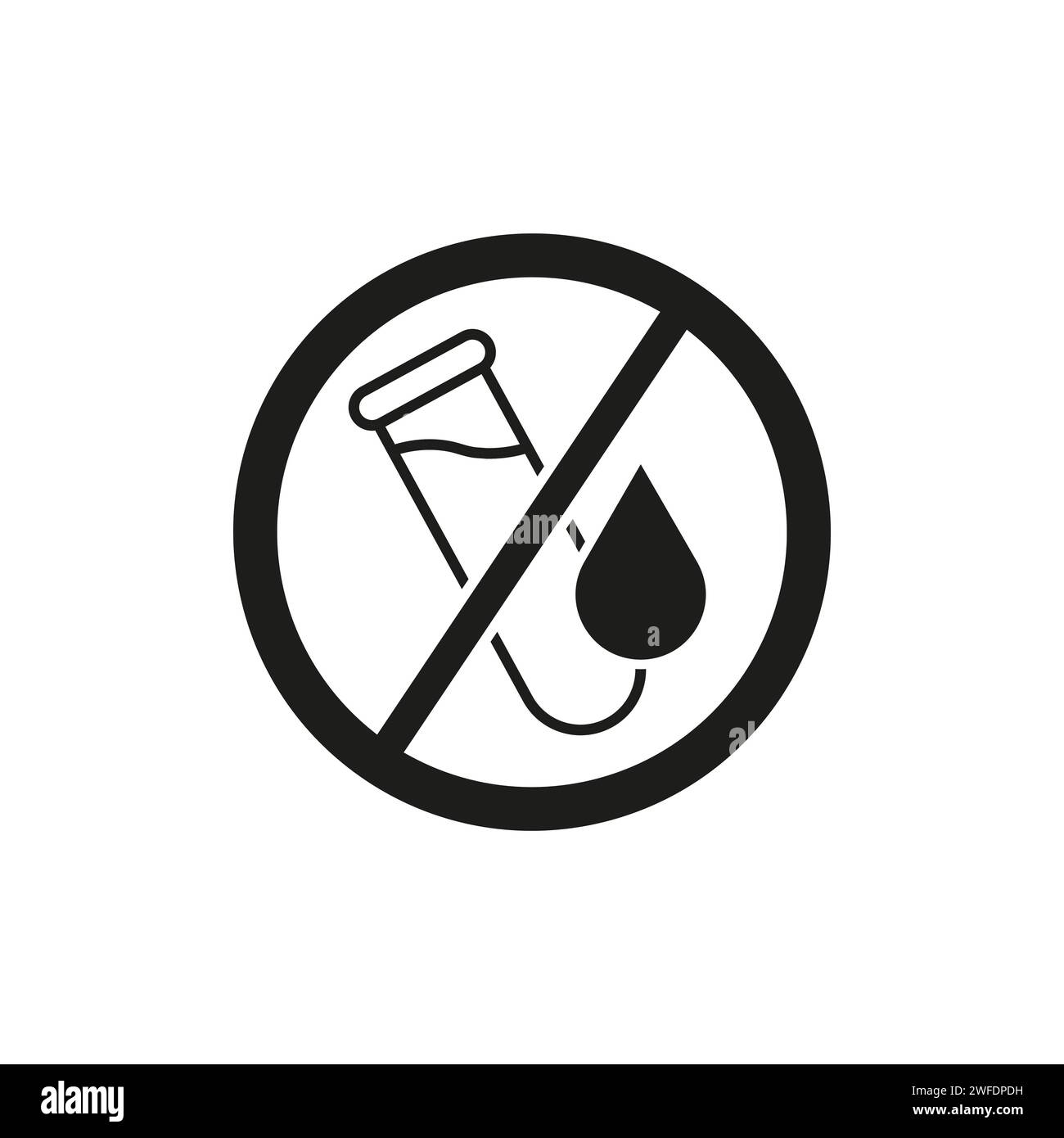 No preservative icon. Chemical and toxic free symbol. Product clean ...