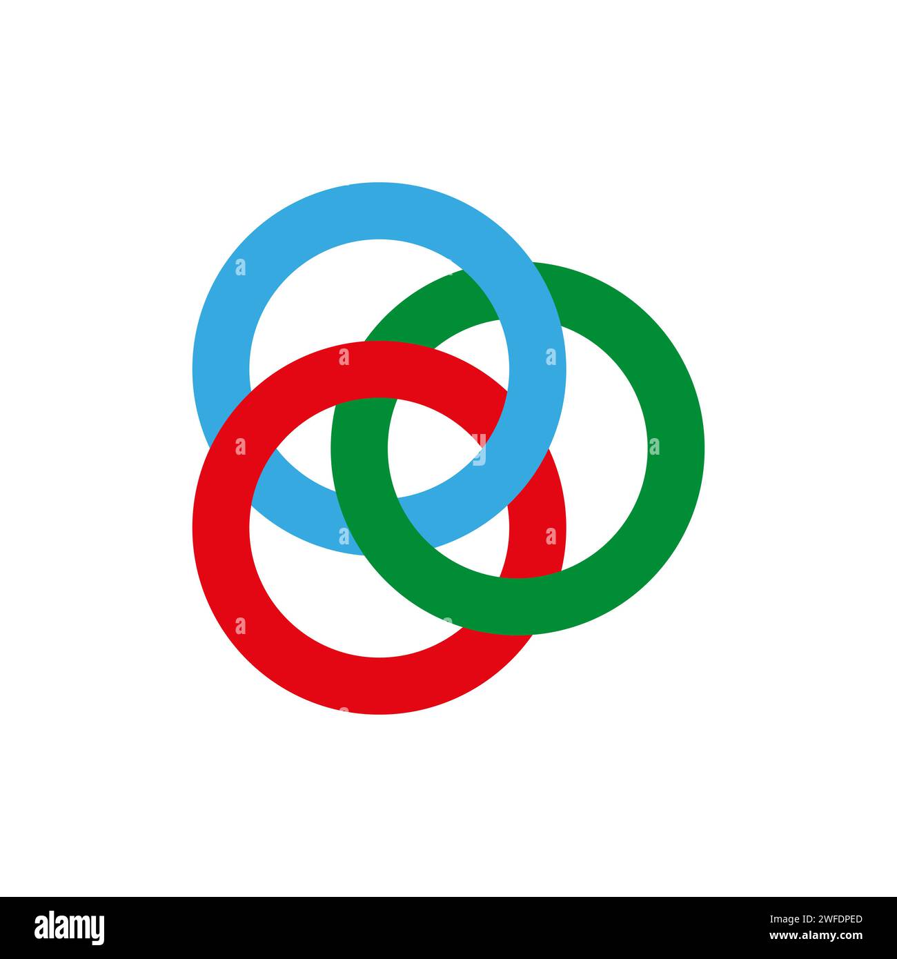 Borromean ring Stock Vector Images - Alamy