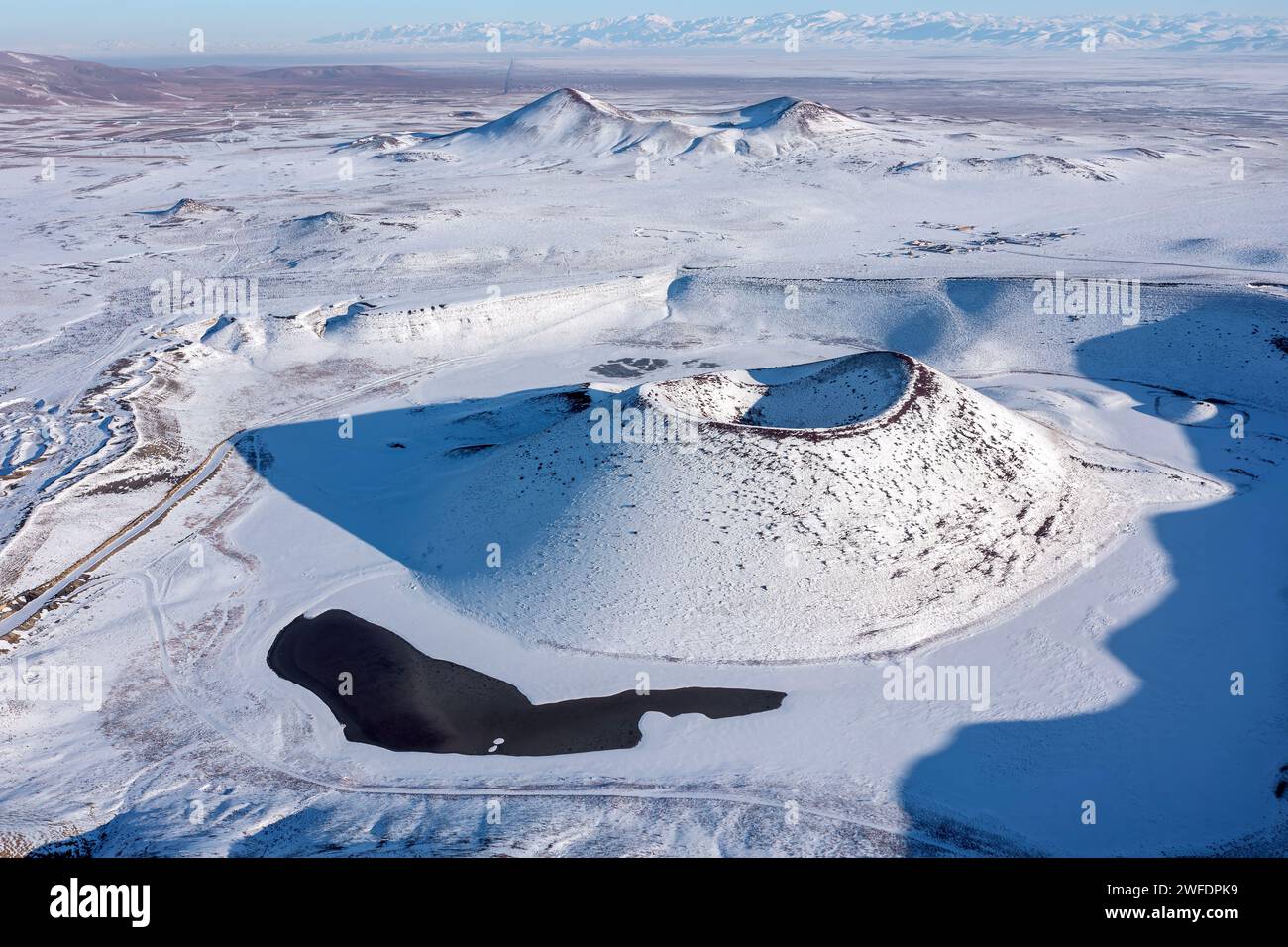 Meke Lake, Volcanic Crater, Konya City, Turkey Stock Photo - Alamy