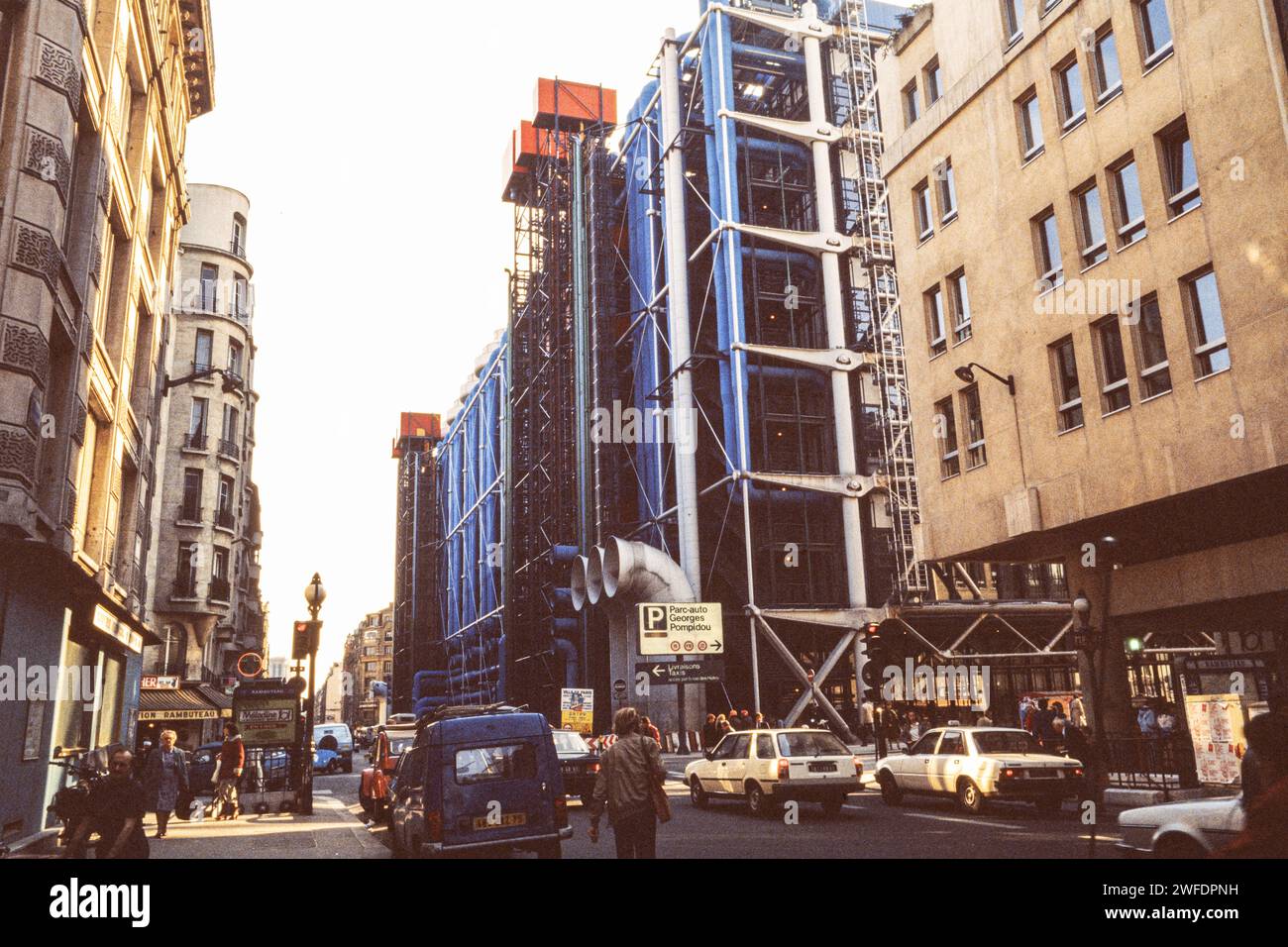 Pompidou 1980s hi-res stock photography and images - Alamy