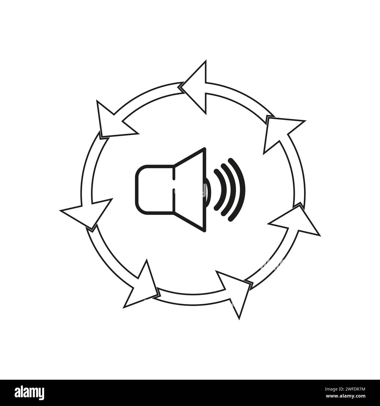 Ear tech logo hi-res stock photography and images - Alamy