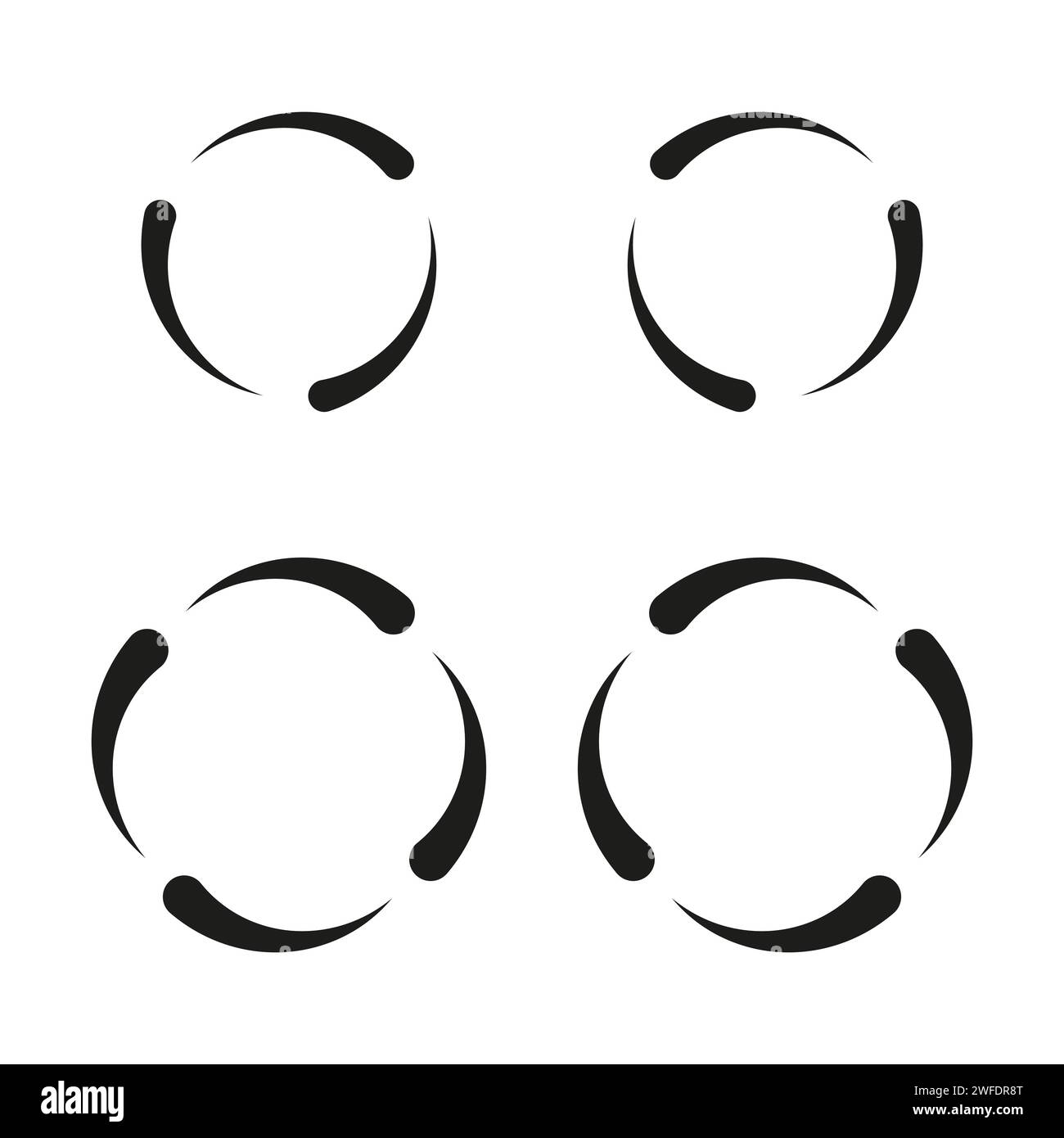 Ccw vector hi-res stock photography and images - Alamy