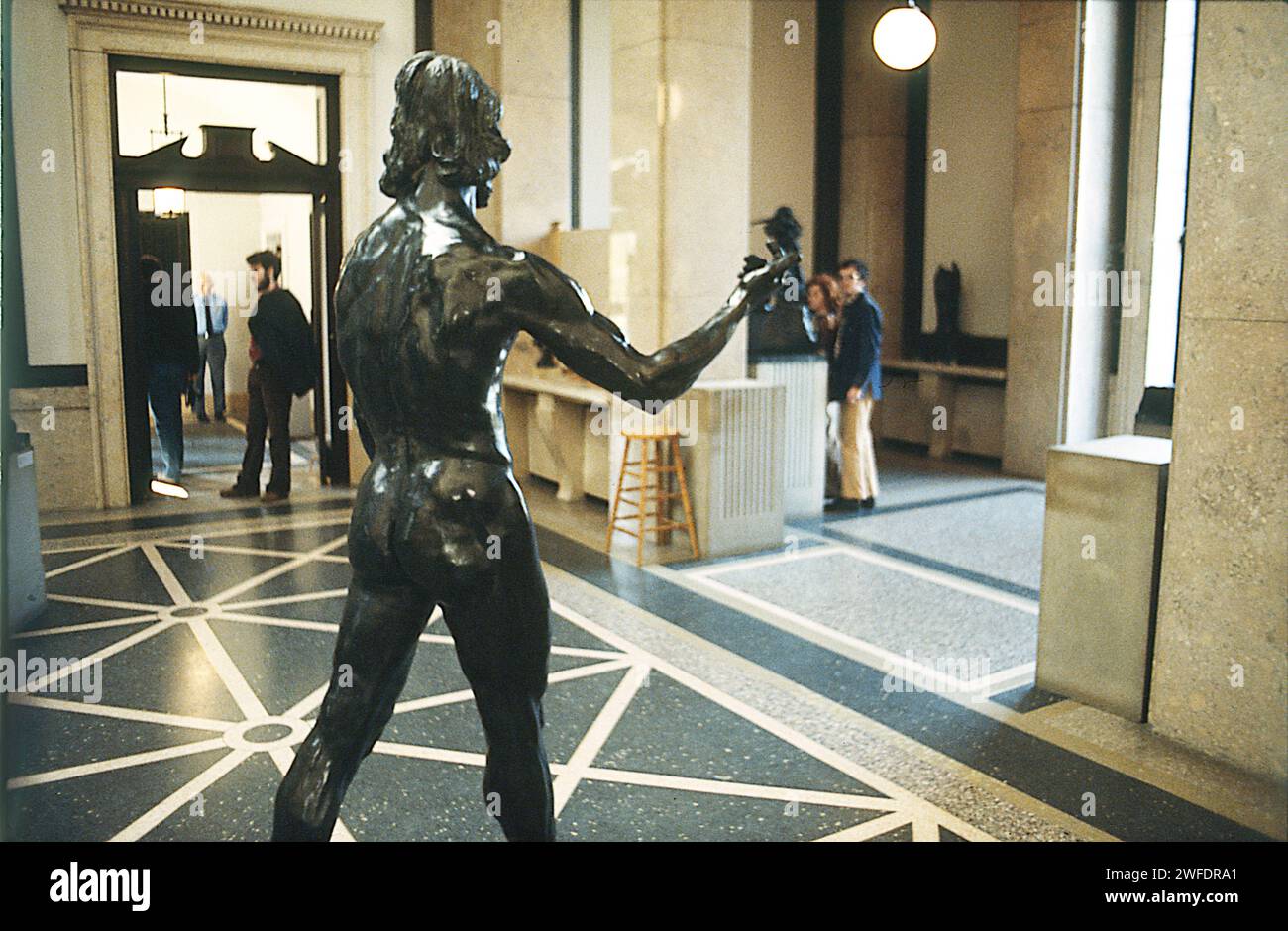Auguste Rodin Museum, Philadelphia PA, USA, 1976 Stock Photo - Alamy