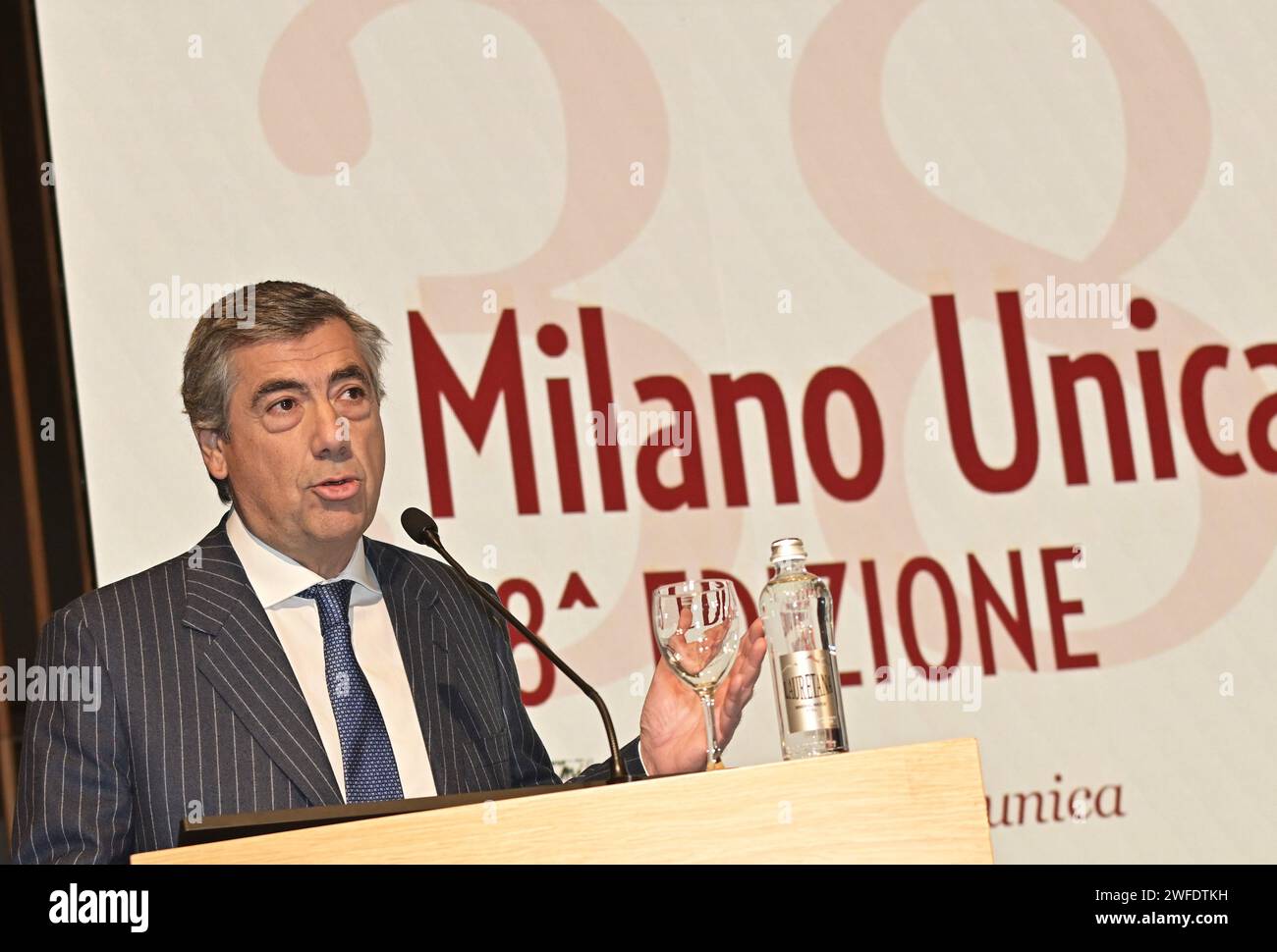 Milan, Italy Milano Unica 38th Edition inaugural ceremony theme of ...