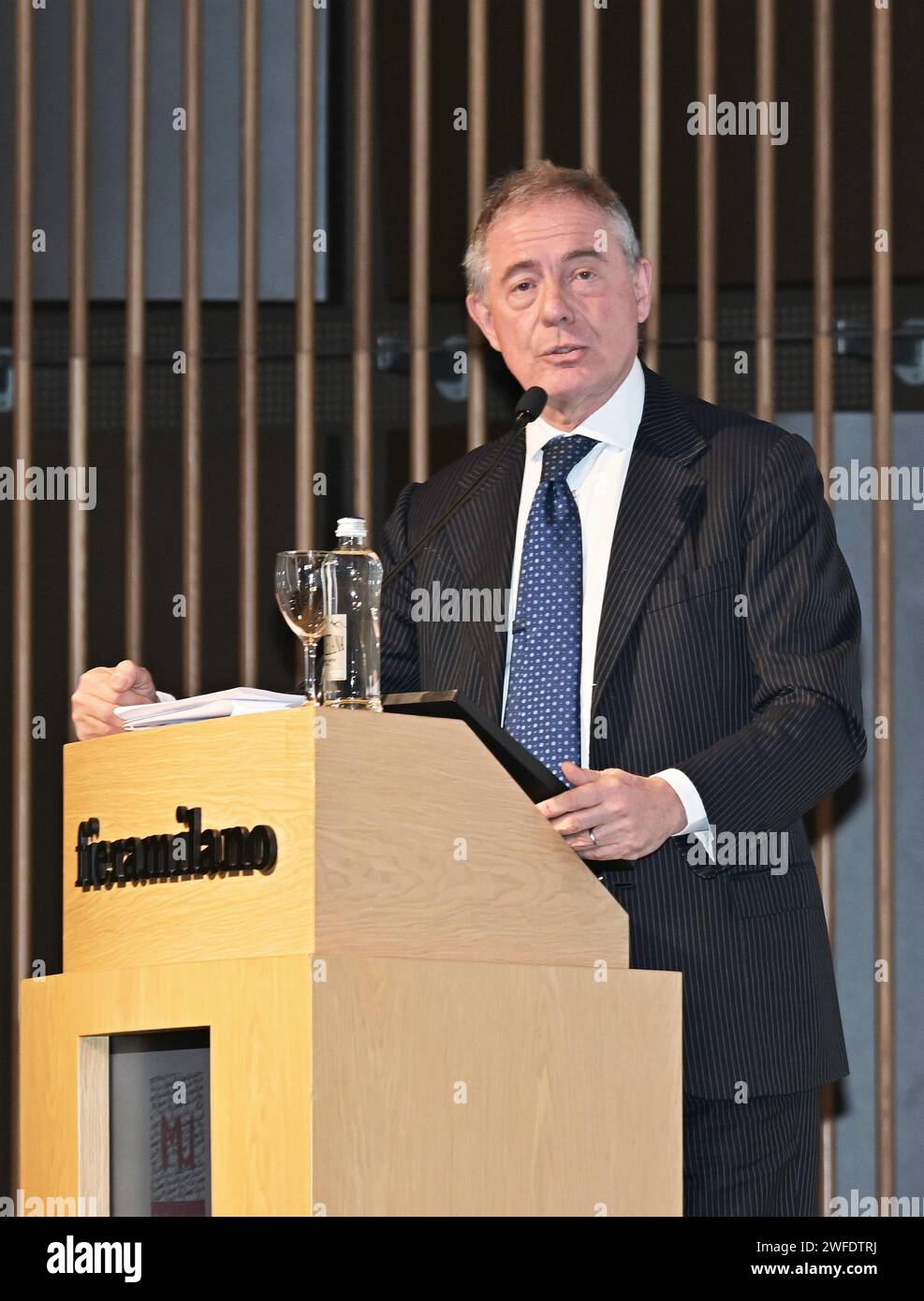 Milan, Italy Milano Unica 38th Edition inaugural ceremony theme of Artificial Intelligence ...