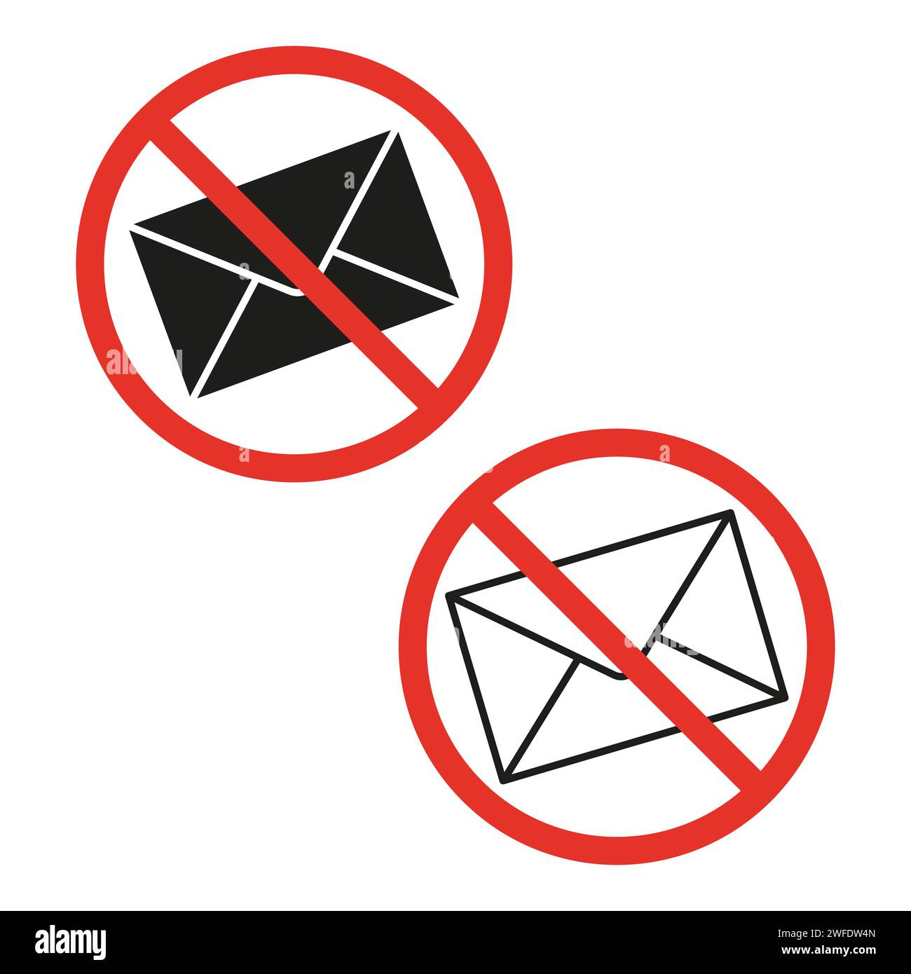 Spamming image Stock Vector Images - Alamy