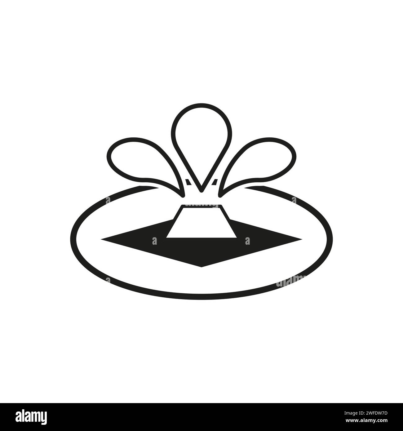 Fresh water hole Cut Out Stock Images & Pictures - Alamy