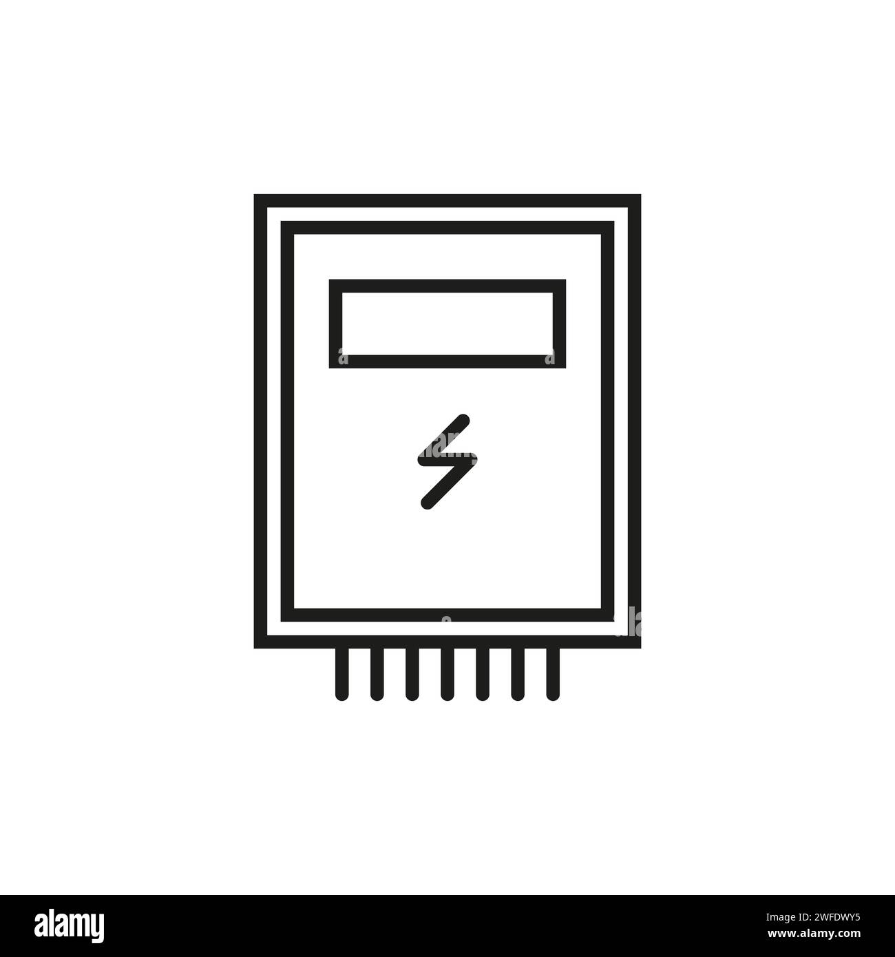 Electric box icon. Vector illustration. EPS 10. Stock image Stock ...