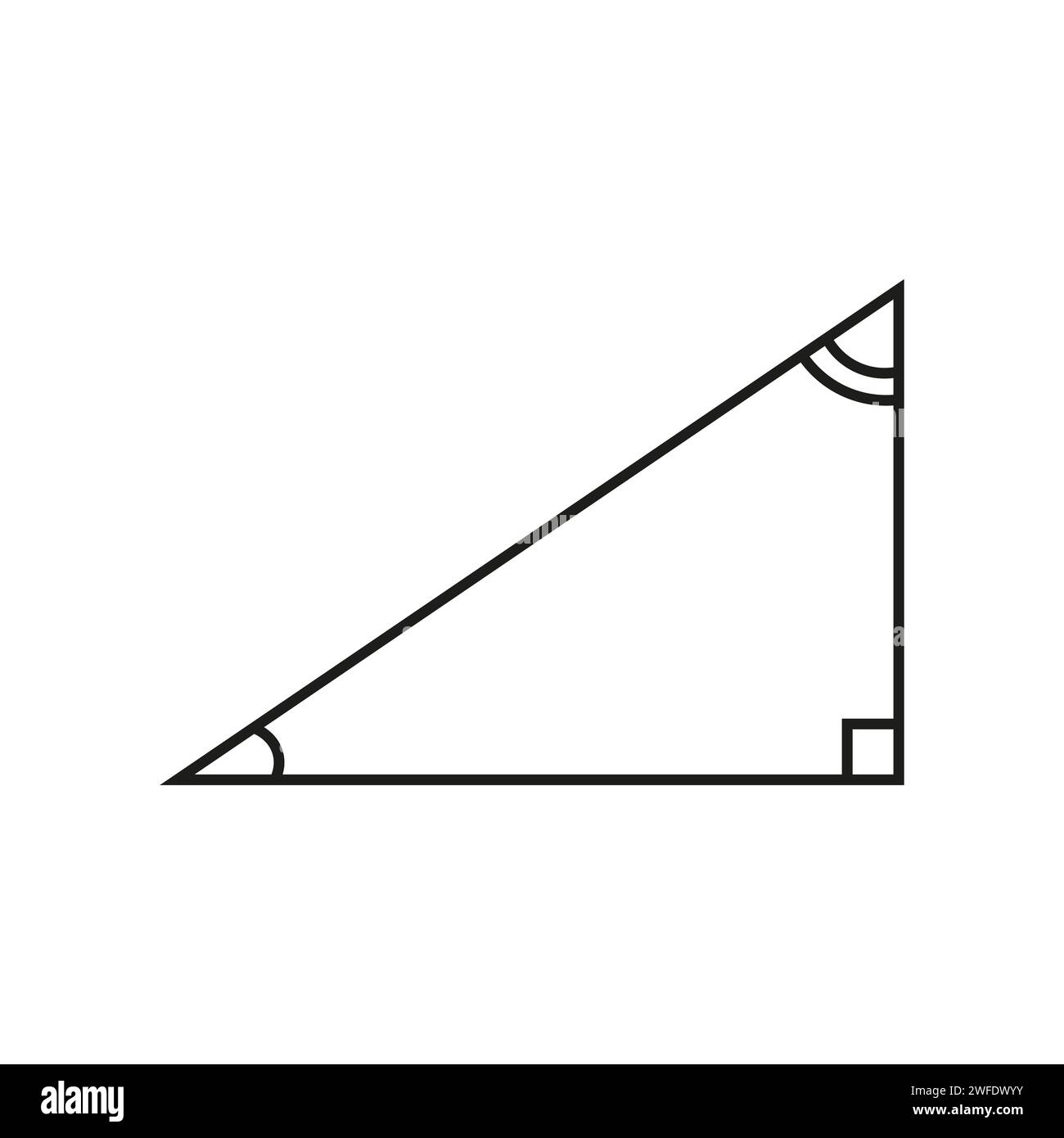 Math triangle icon. Vector illustration. EPS 10. Stock image Stock ...
