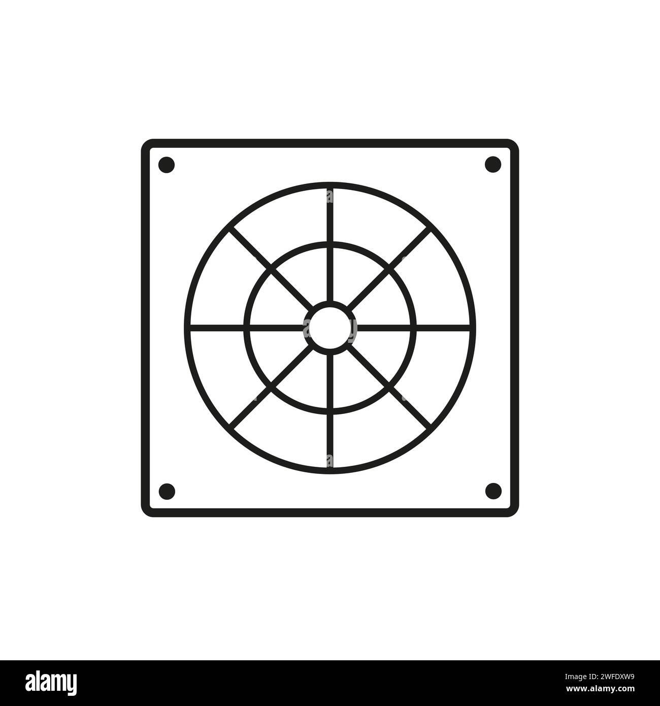 Ventilation grill Cut Out Stock Images & Pictures - Alamy