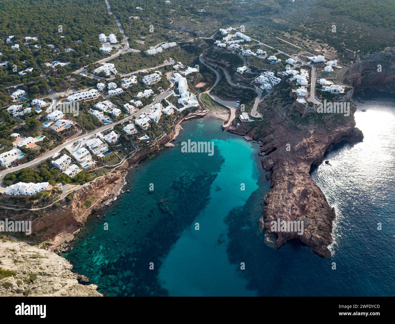 Menorca island aerial hi-res stock photography and images - Alamy