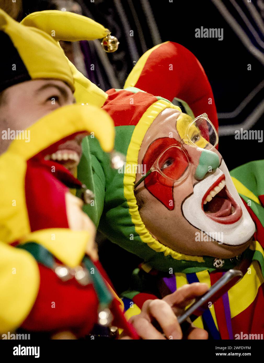 DEN BOSCH - Princes Carnival during the traditional key bearer drinks ...