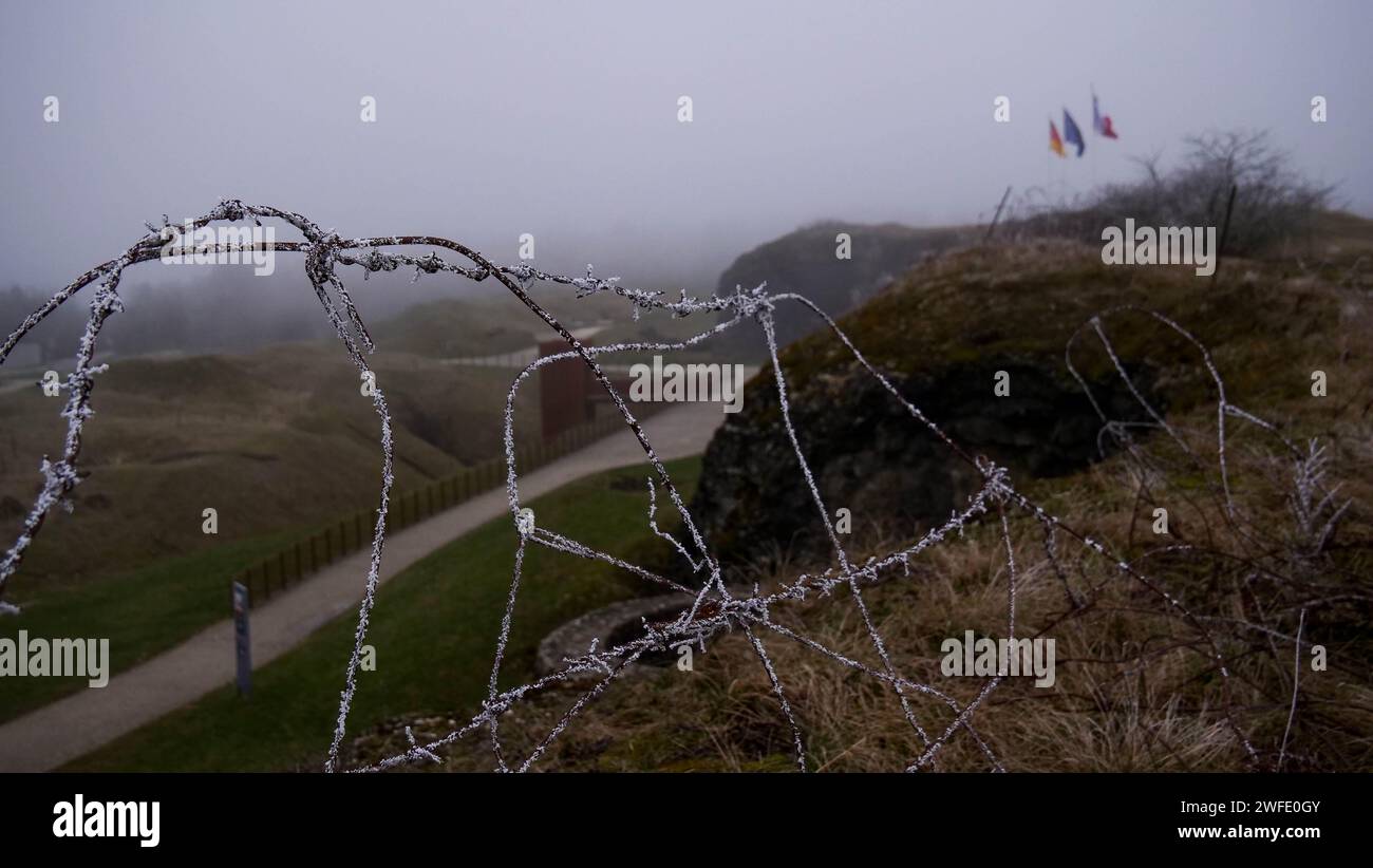 Douaumont fortress area, Verdun region, Meuse, France Stock Photo - Alamy