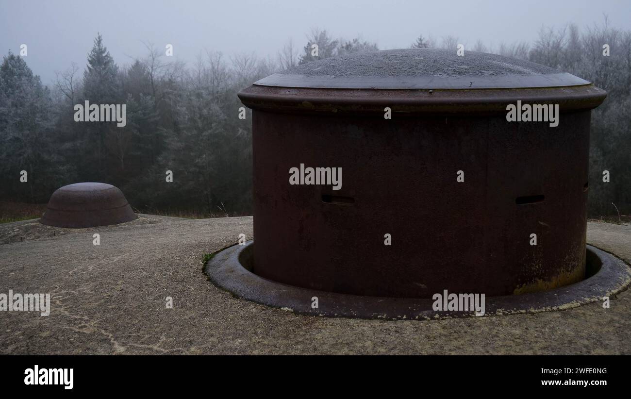Douaumont fortress area, Verdun region, Meuse, France Stock Photo - Alamy