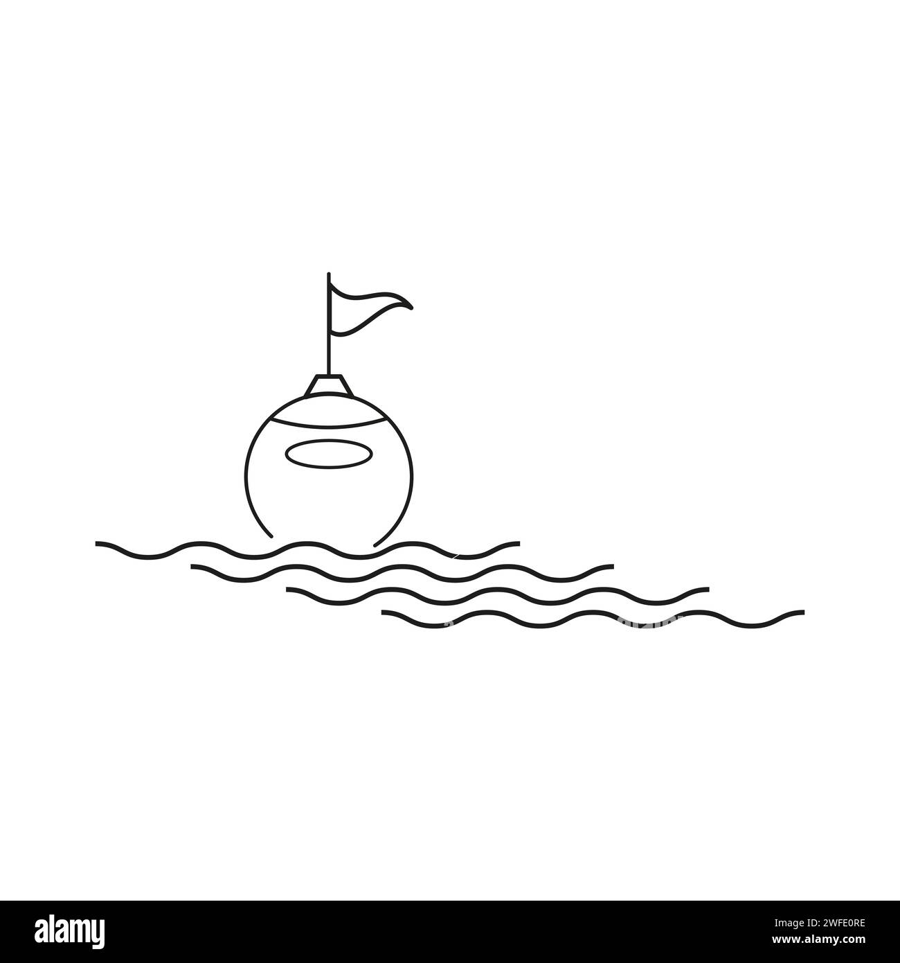 Float buoy icon. Vector illustration. stock image. EPS 10 Stock Vector ...