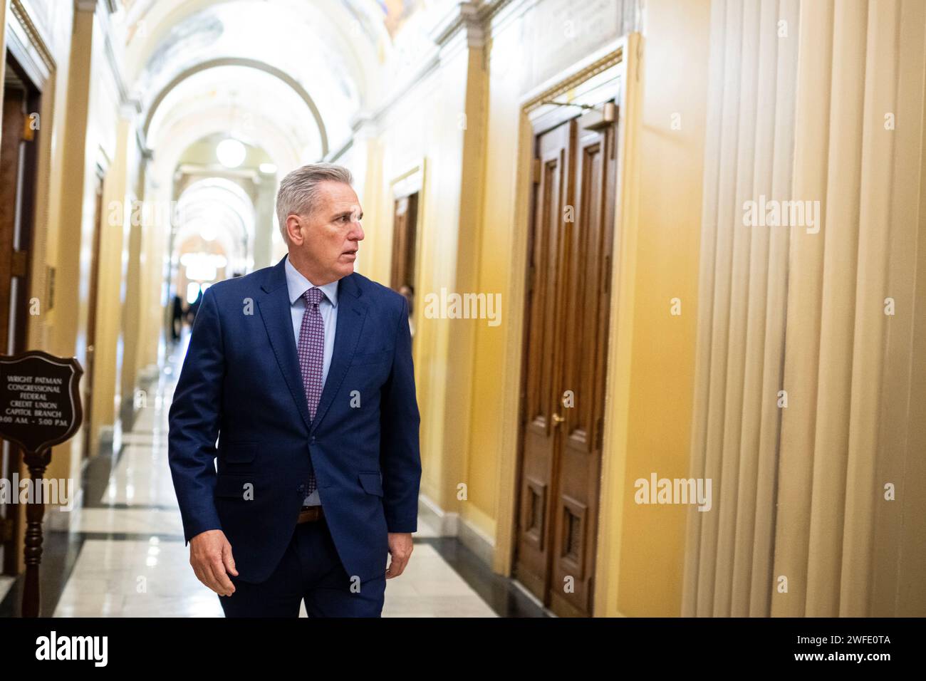 Washington, USA. 30th Jan, 2024. Former Speaker of the House Kevin ...