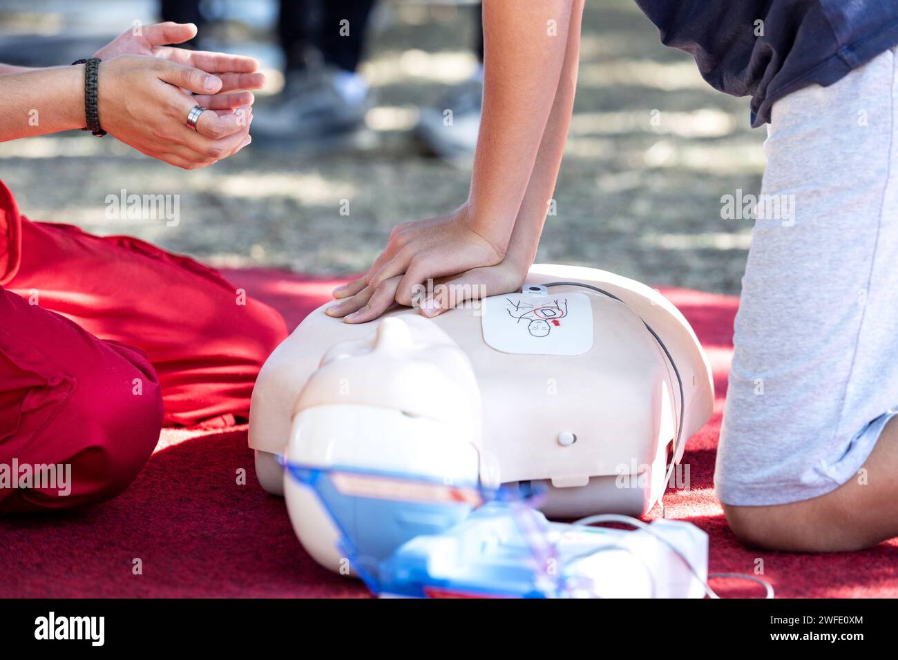 AED - Automated External Defibrillation during CPR and first aid ...