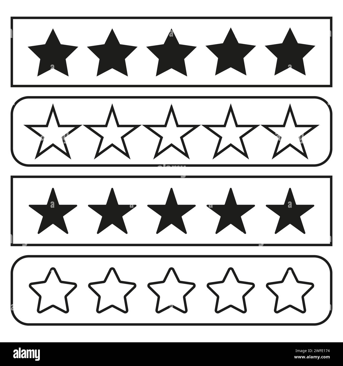 Star rating icon. Vector illustration. EPS 10. Stock image Stock Vector ...