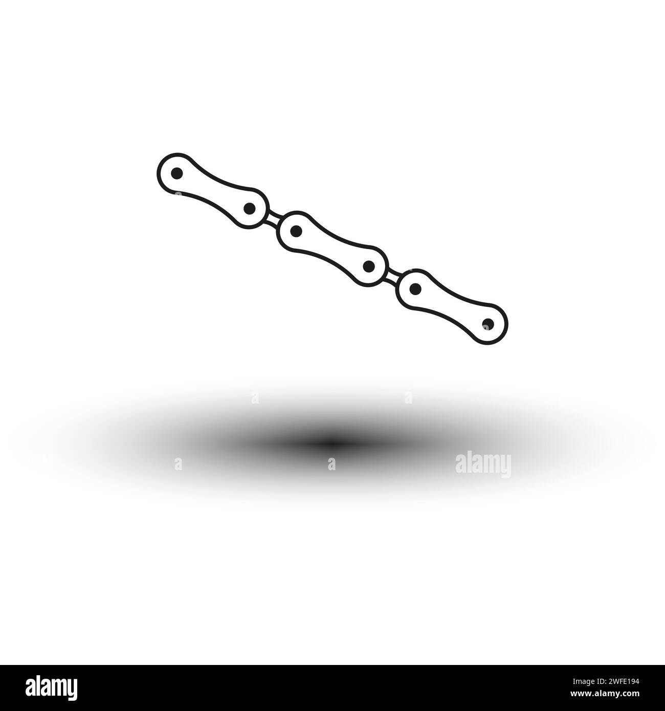 Motor chain vector vectors Stock Vector Images - Alamy