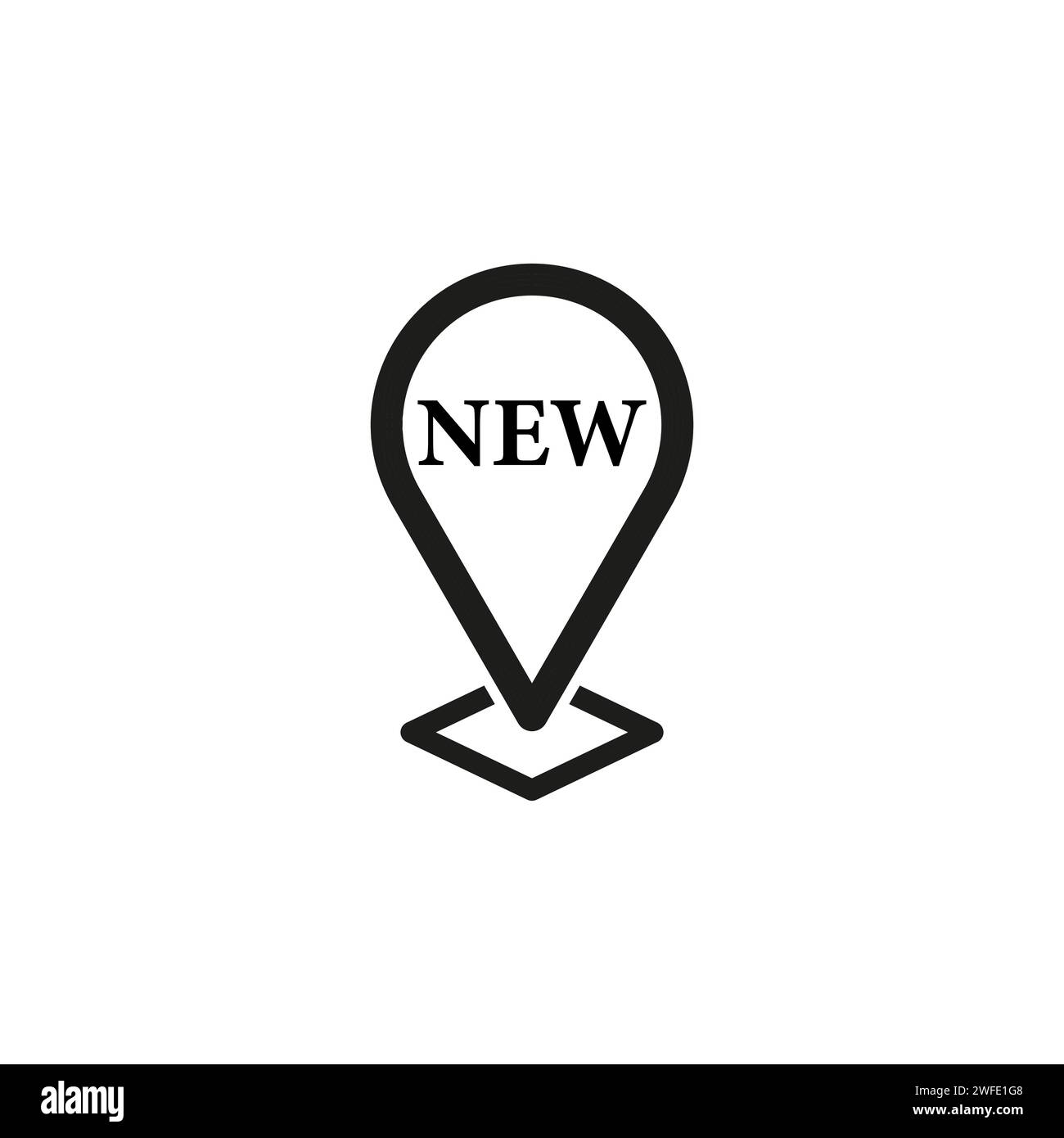 Labeled location Cut Out Stock Images & Pictures - Alamy