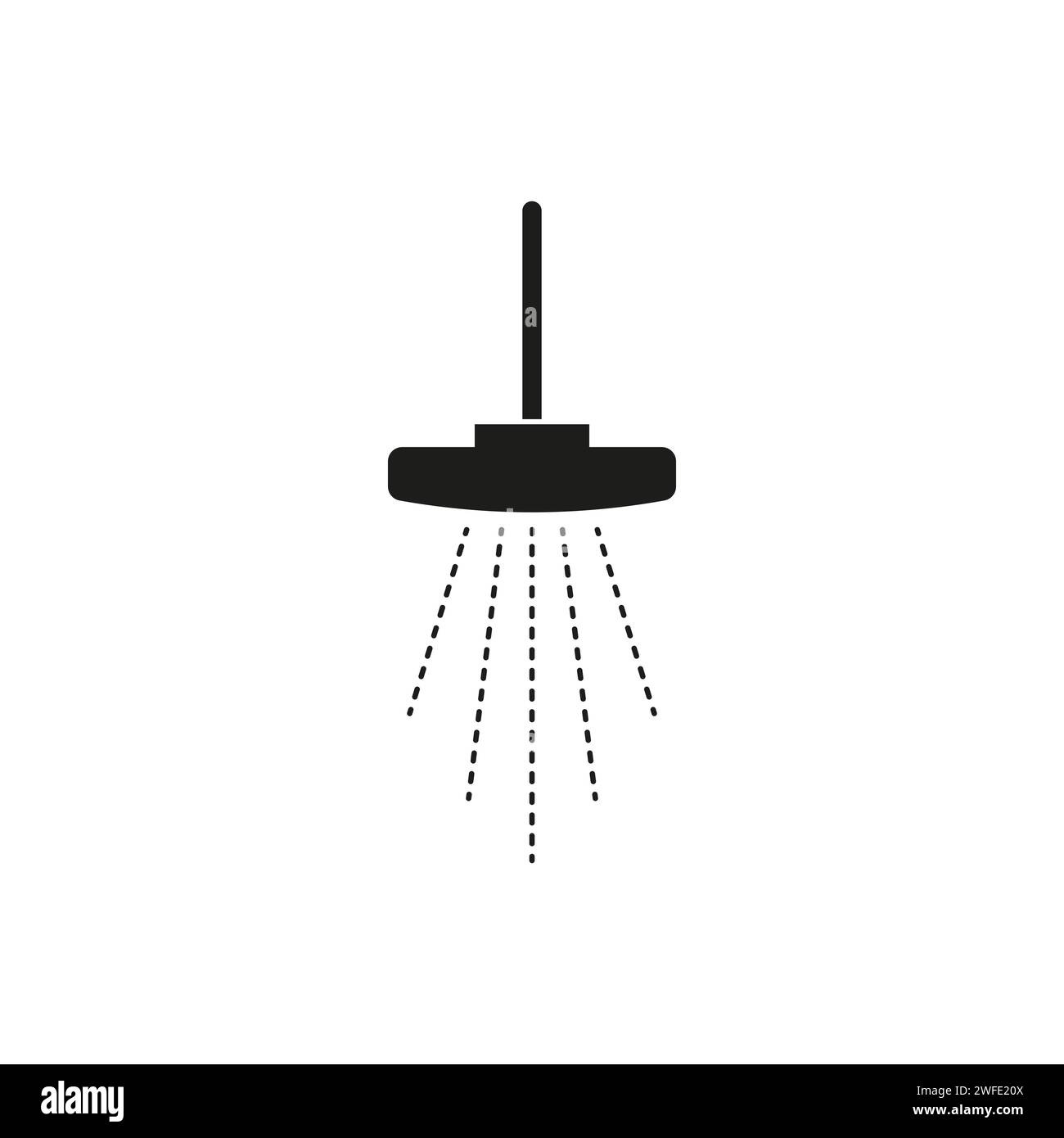Showering illustration Cut Out Stock Images & Pictures - Alamy
