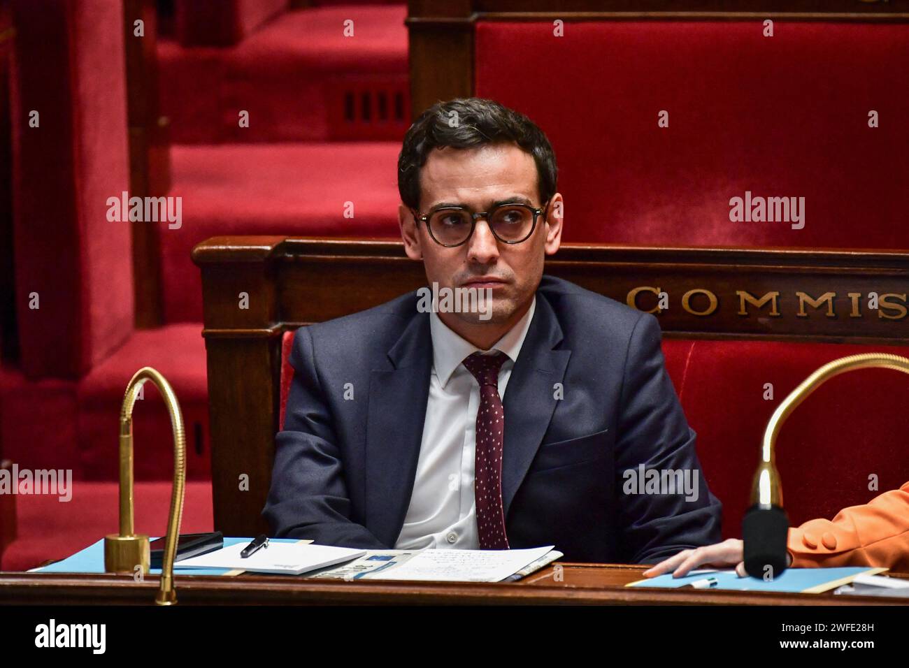 Paris, France. 30th Jan, 2024. French Foreign and European Affairs ...