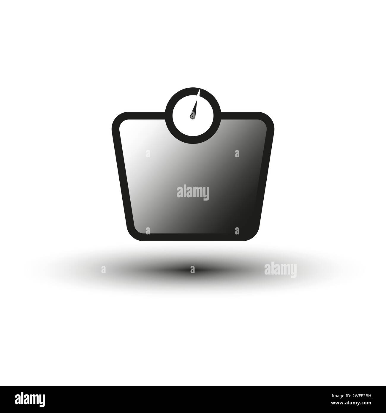 Weight scale icon. Scale for weight icon. Vector illustration. EPS 10 ...