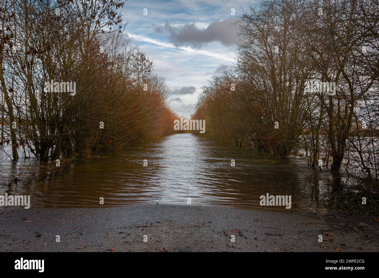 The flooded floodplains and the many hiking trails during weeks of ...