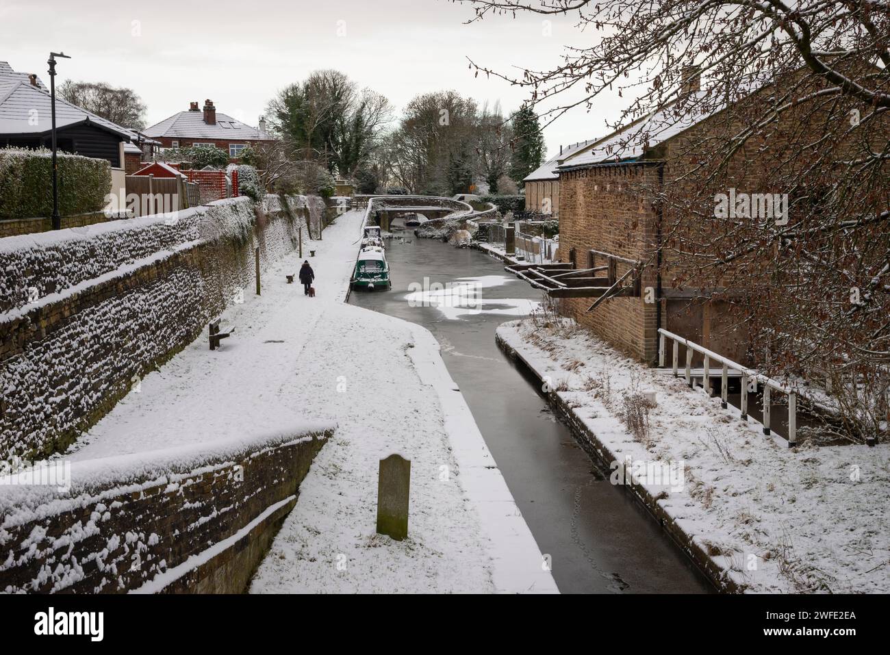 The Macclesfield Canal at Marple, Stockport, Greater Manchester ...