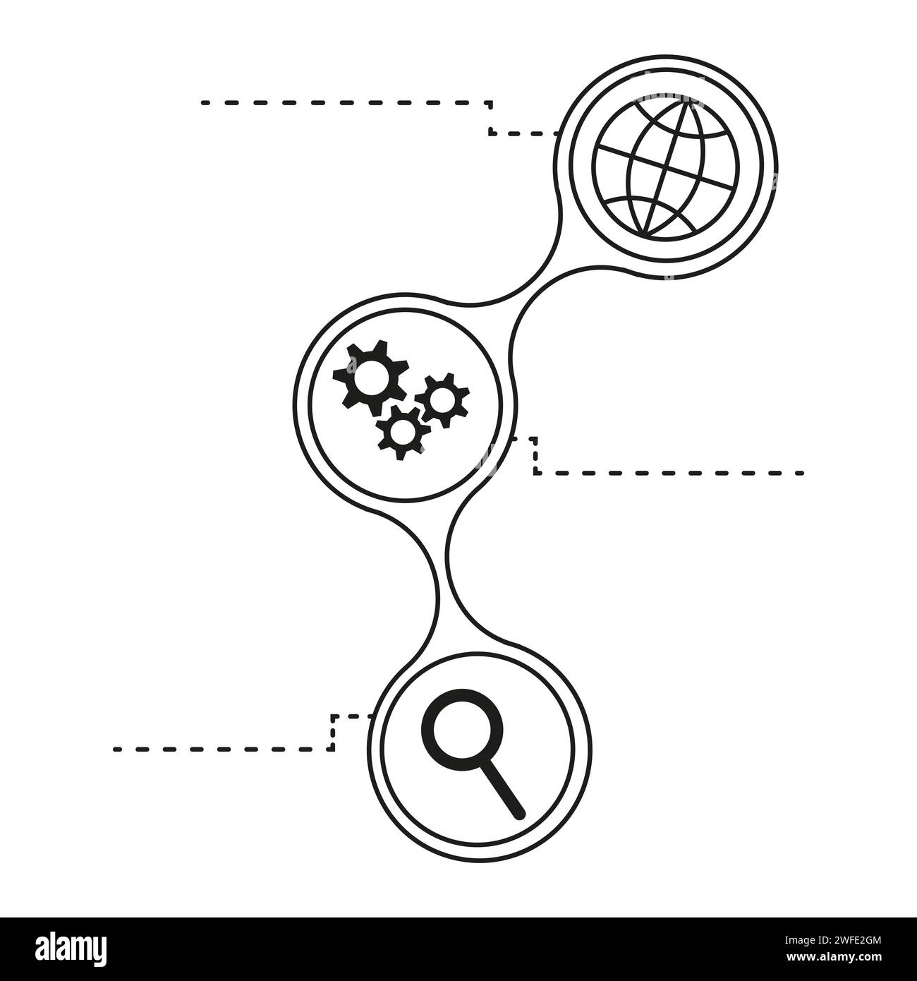 Diagram 3 parts hi-res stock photography and images - Alamy