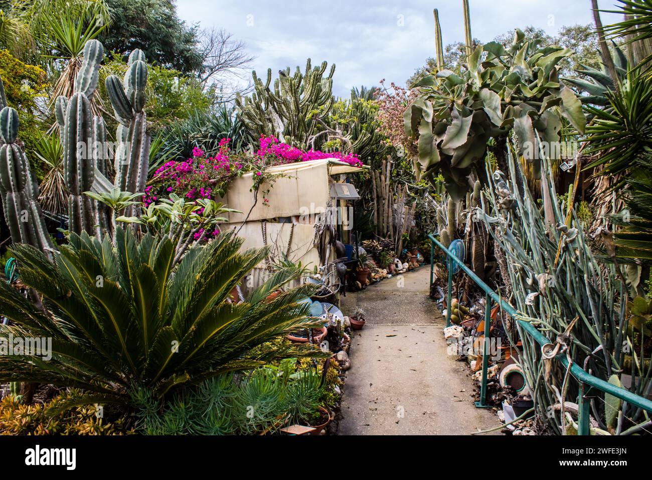 Kfar Aza kibbutz, Israël - January 29, 2024 Street of Kibbutz Kfar Aza ...