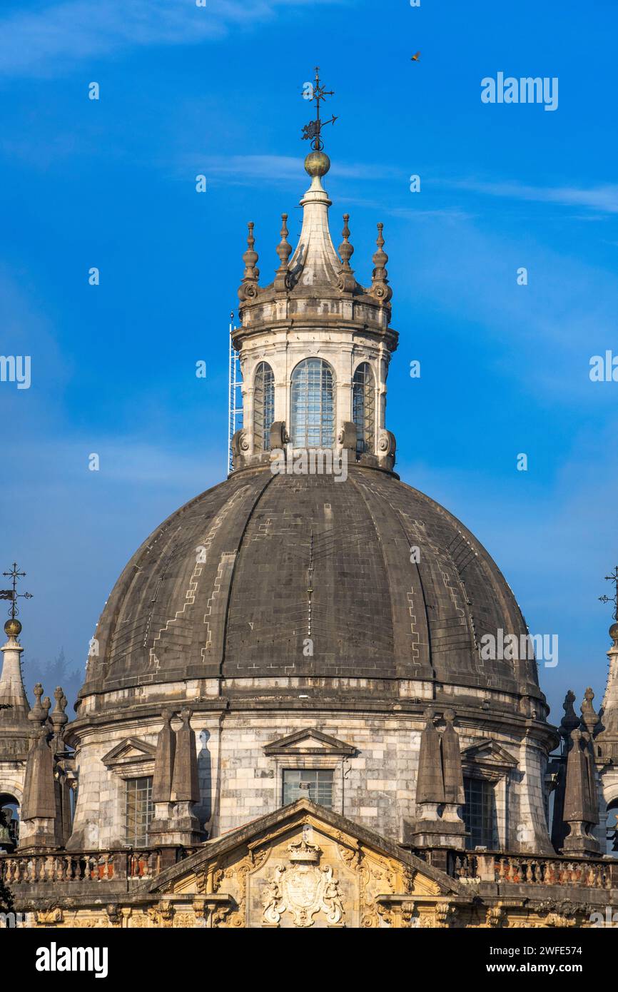 Shrine and Basilica of Loyola, between the towns of Azpeitia and ...