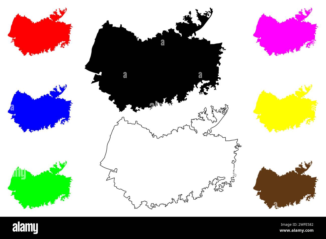 Onitsha map Cut Out Stock Images & Pictures - Alamy