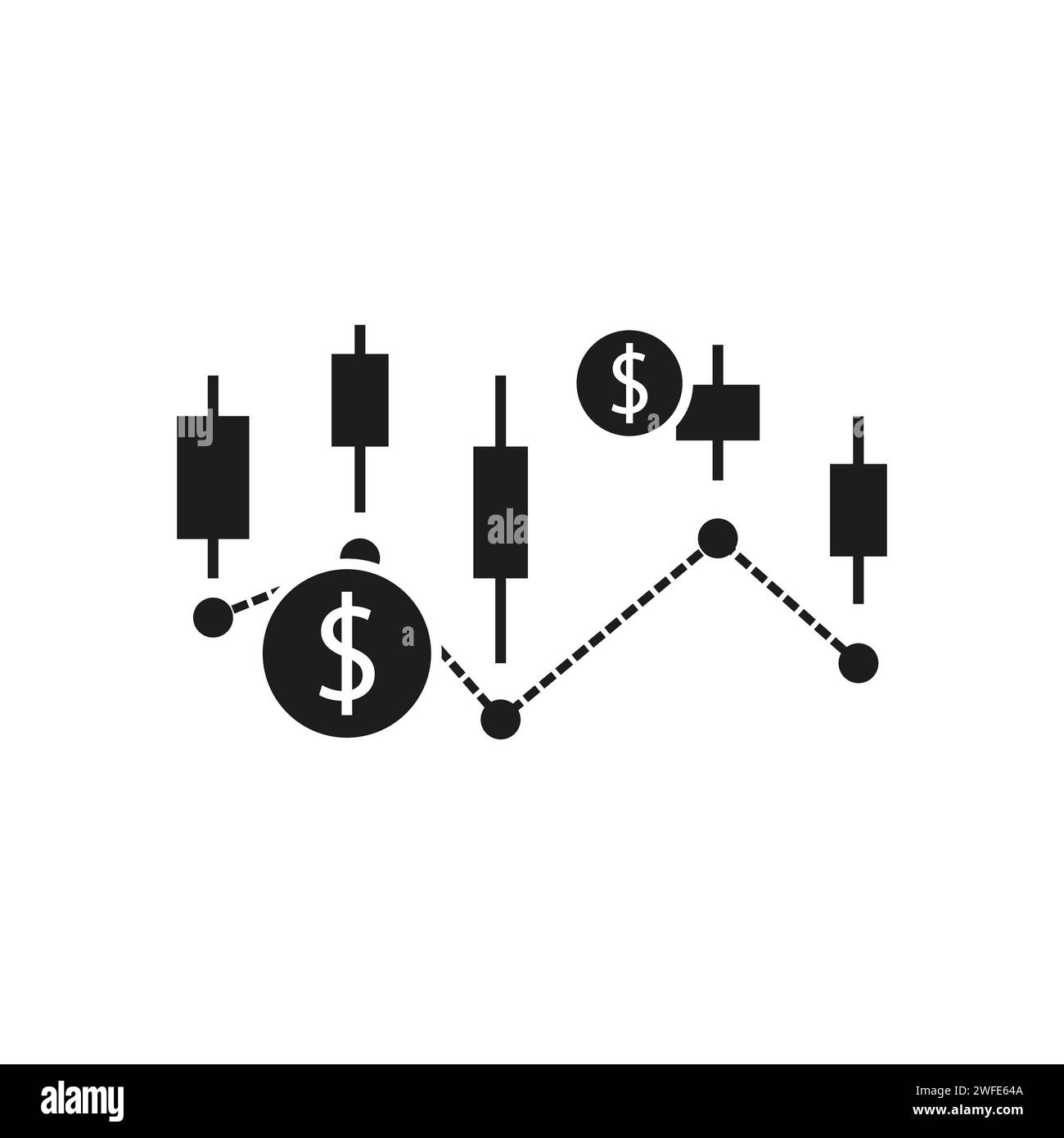 Stock market entry Stock Vector Images - Alamy
